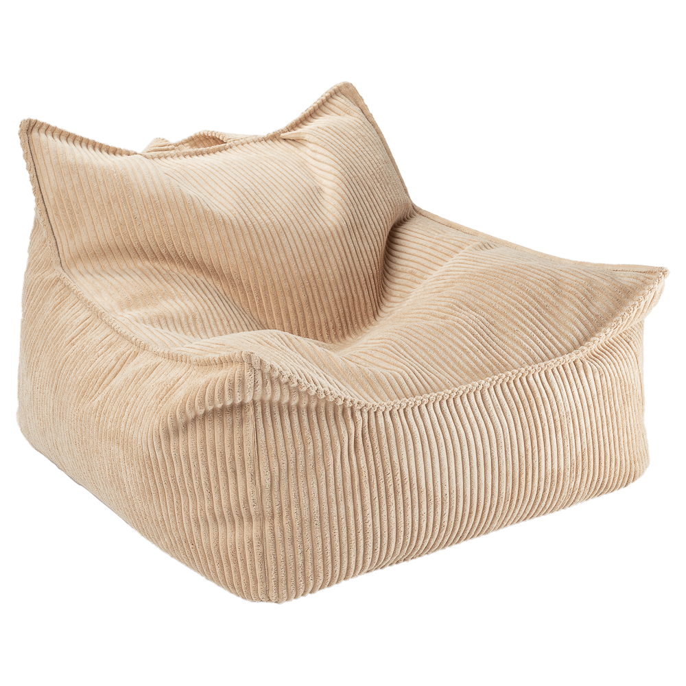 Wigiwama Zitzak Stoel Brown Sugar 50x70x80 cm | My Little Carpet